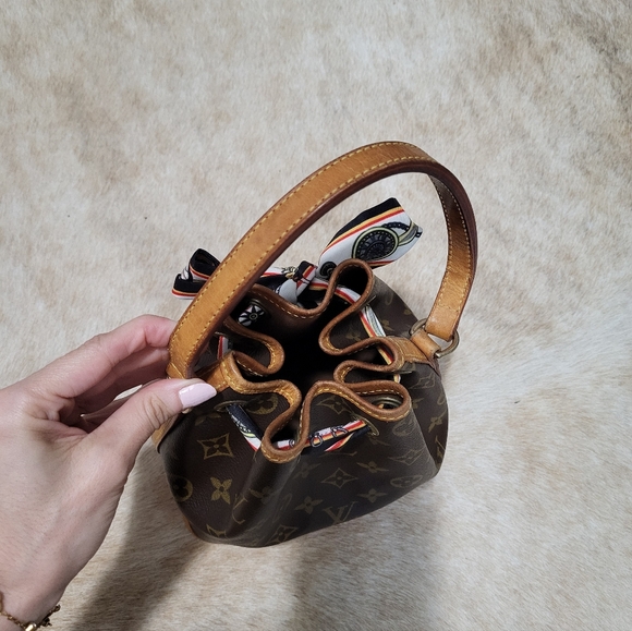 Louis Vuitton | Bags | Louis Vuitton Mini Noe Brown Monogram Top Handle ...